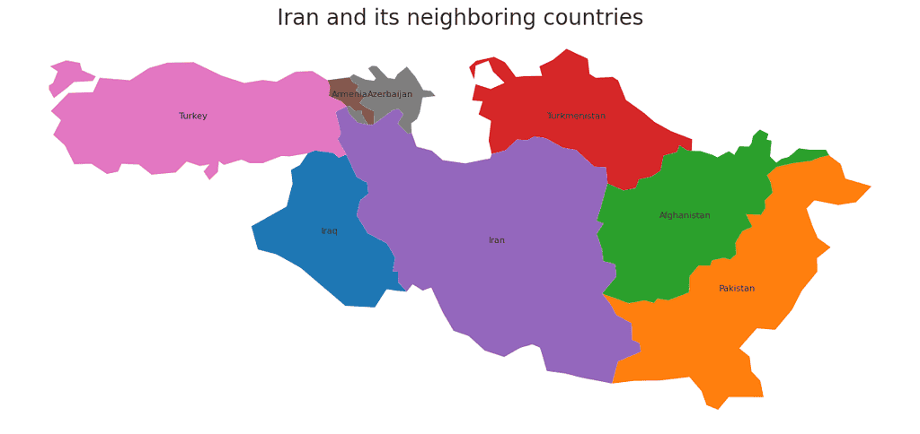 Geography of Iran in 2025