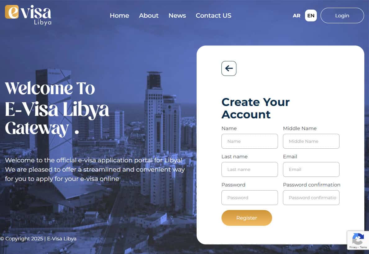Libya Visa Application Form 2025 Libya Letter of Invitation