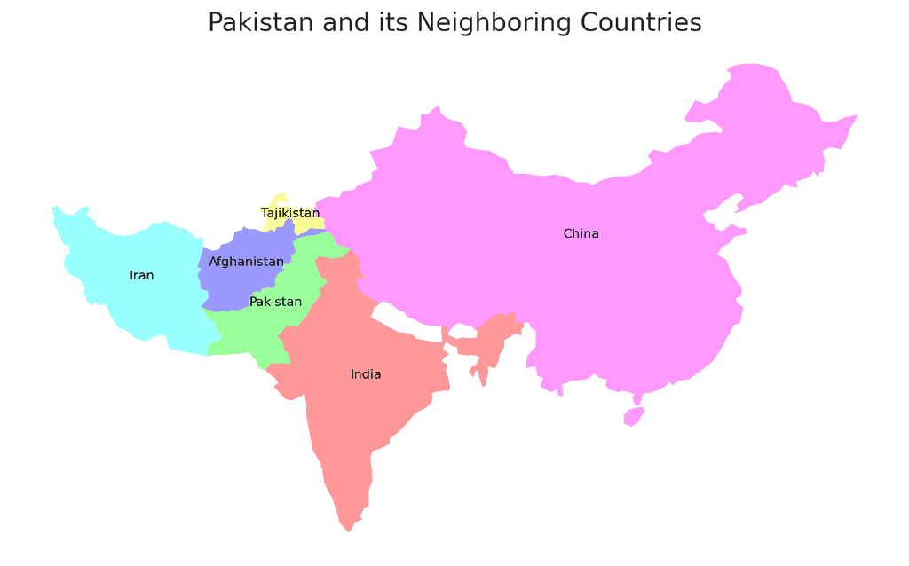 Geography of Pakistan in 2025