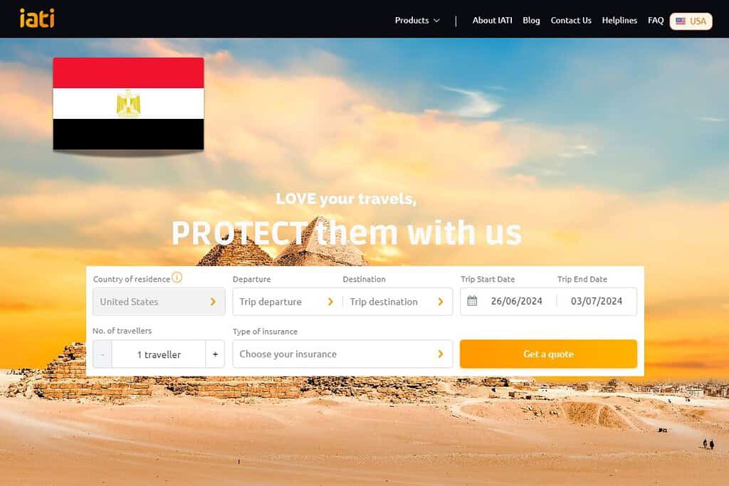 Best Egypt Travel Insurance 2025 - IATI Egypt Insurance