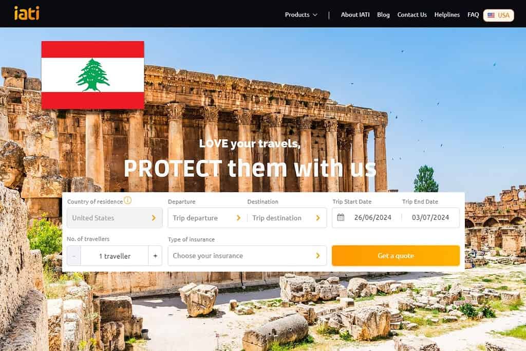 Best Lebanon Travel Insurance 2025 - IATI Lebanon Insurance